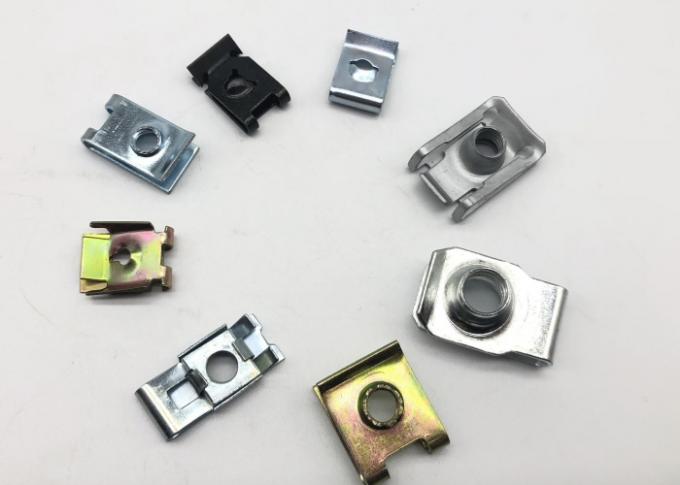 Grade 4.8 Carbon Spring Steel J And U Plate Channel Nut Clip Fasteners